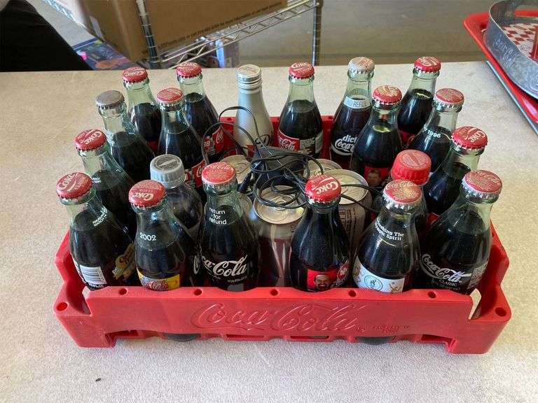 Group Lot of Collector Coca Cola Bottles - Matthews Auctioneers