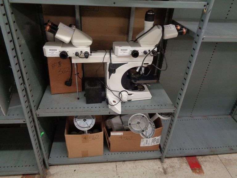 1 -LEITCA DMLV MULTI-VIEW MICROSCOPE - Matthews Auctioneers