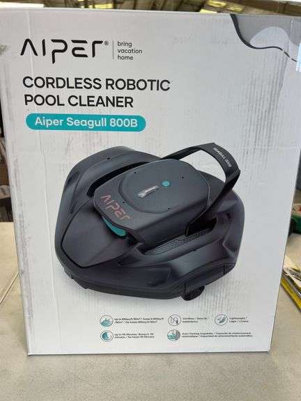 Aiper SG800B Cordless Robotic Automatic Pool Cleaner, Pool Vacuum for ...
