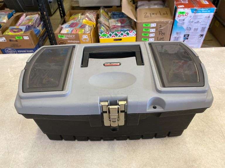 Task Force Tool Box (Includes Contents) - Matthews Auctioneers