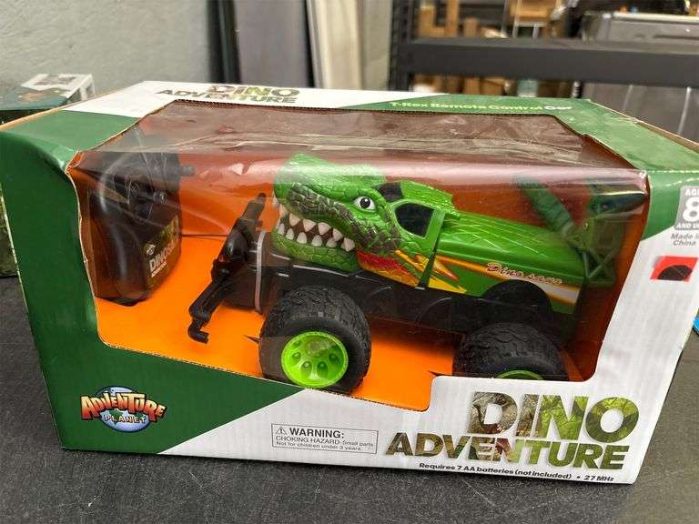 Dino Adventure T-Rex Remote Control Car - Matthews Auctioneers