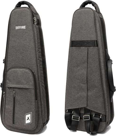 DAYONE Durable Ukulele Case Gig Bag Concert Tenor Deluxe Ukulele Case ...
