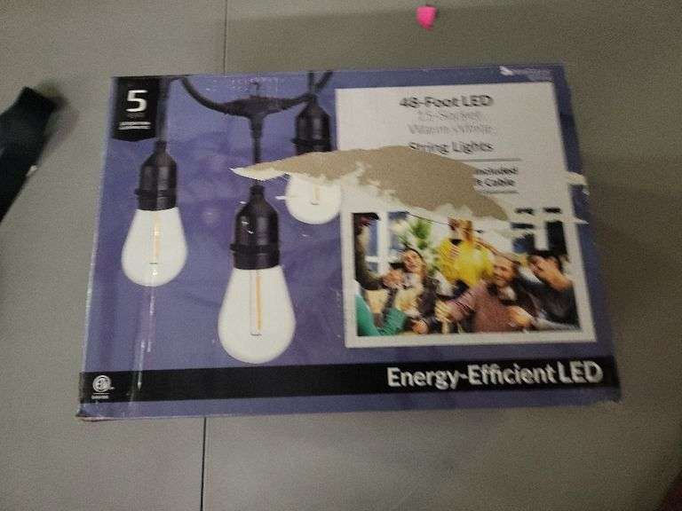 Newhouse Lighting 3-ft 15-Light (No Shade) Plug White Outdoor LED ...