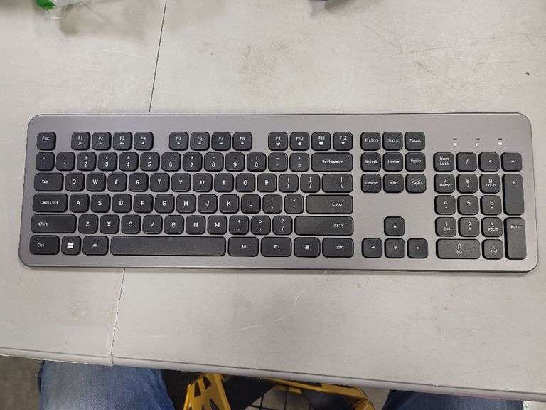 Wireless Keyboard, 2.4G Ergonomic Wireless Computer Keyboard,Enlarged ...