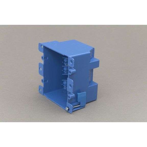 (14) CARLON 2-Gang Blue Plastic Old Work Standard Switch/Outlet Wall ...