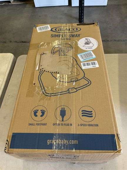 Graco Simple Sway Swing, Ivy Simple Sway Ivy - Matthews Auctioneers