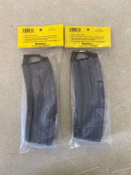 Brownells 30 Round AR15/M16 Magazine, 2 Count - Matthews Auctioneers