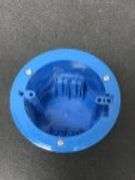 (10) Carlon1-Gang 18 cu. In. PVC Round Old Work Electrical Box ...