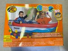 Bass Pro Shops Inflatable Tracker Boat Ball Pit - Matthews Auctioneers