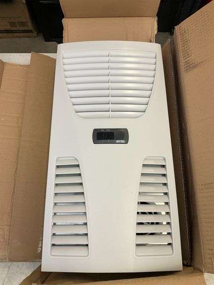 Rittal 3302.110, Blue e wall-mounted cooling unit, 1,296.61 BTU/hr ...