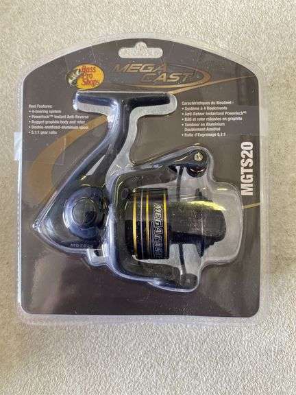 Bass Pro Shops Mega Cast Fishing Reel - Matthews Auctioneers