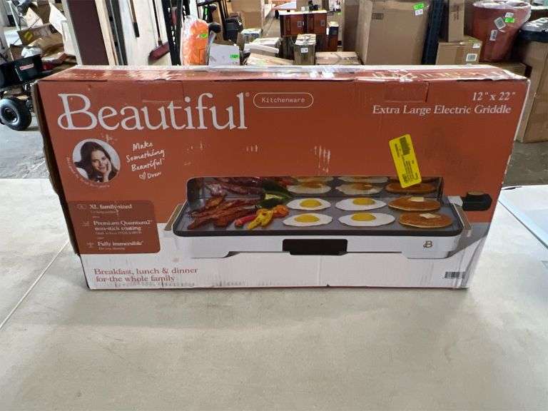 Beautiful 12 x 22 Extra Large Griddle White Icing by Drew Barrymore ...