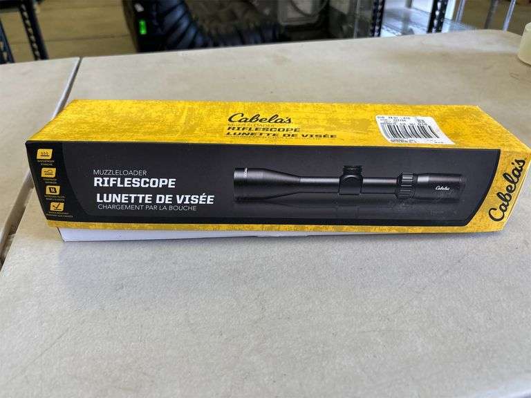 Cabela's Muzzleloader Rifle Scope - 3-9x40mm - Matthews Auctioneers
