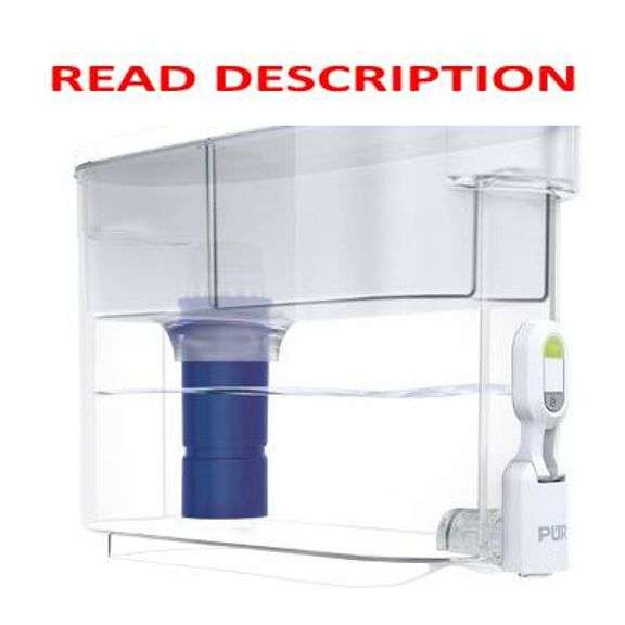 PUR Classic 30-Cup Water Dispenser Filtration System - Blue/White ...