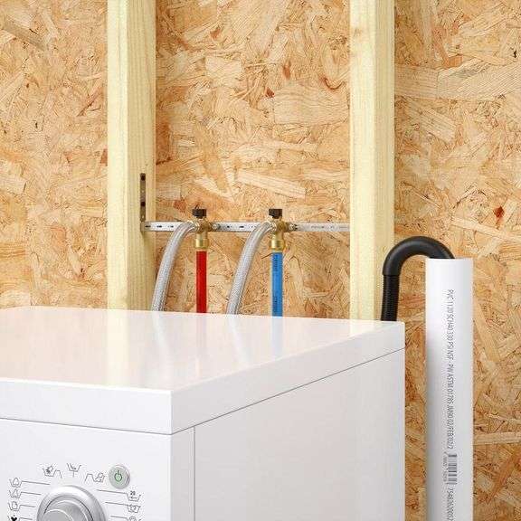1/2 in. Push-to-Connect x 3/4 in. FHT Brass Washing Machine ...