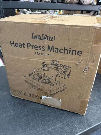12 x 10 Heat Press Machine, Lya Vinyl High Pressure Heat Press Machine ...