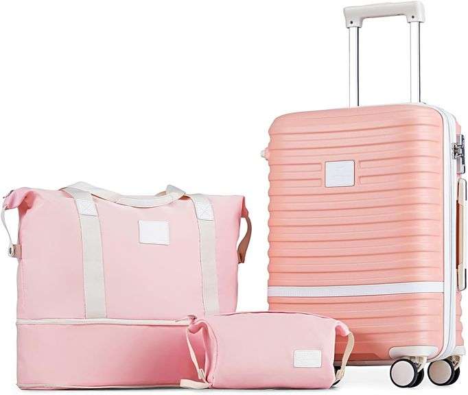 Joyway Carry On Luggage 20 Inch Expandable Suitcase with Spinner Wheel ...