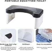 Bathroom Toilet Stool, Squatting Toilet Stool, Detachable Multi ...