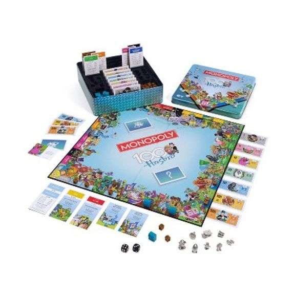 Monopoly (Hasbro 100th Anniversary Edition) Board Game - Matthews ...