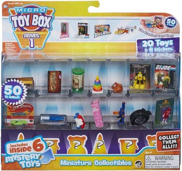 2 Micro Toy Box Series 1 - 20 Pack - Matthews Auctioneers