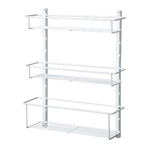ClosetMaid Adjustable 3 Shelf Spice Rack Organizer Kitchen Pantry ...