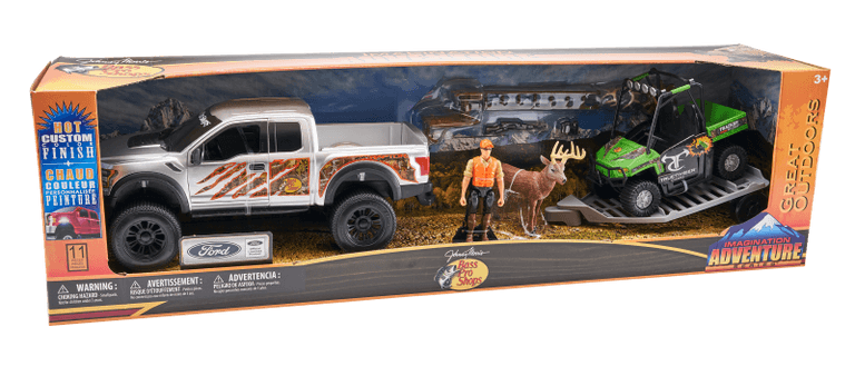 Bass Pro Shops Deluxe Licensed Ford Raptor TrueTimber Camo Adventure ...