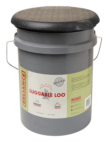 Reliance Luggable Loo Portable Toilet - Matthews Auctioneers