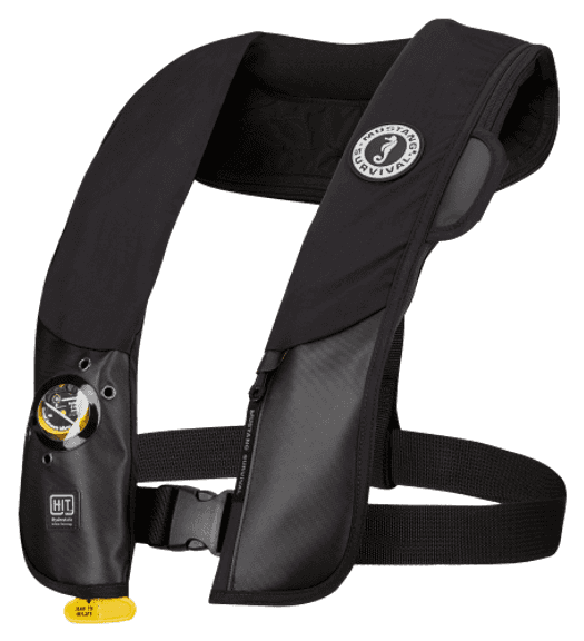 Mustang Survival HIT Hydrostatic Inflatable Life Vest - Gray/Black ...