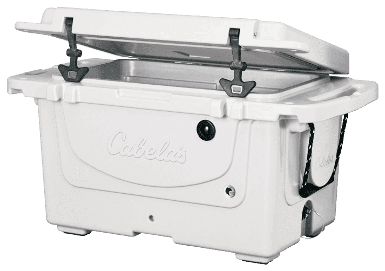 Cabela's Polar Cap Equalizer 60-Quart Cooler - White - Matthews Auctioneers