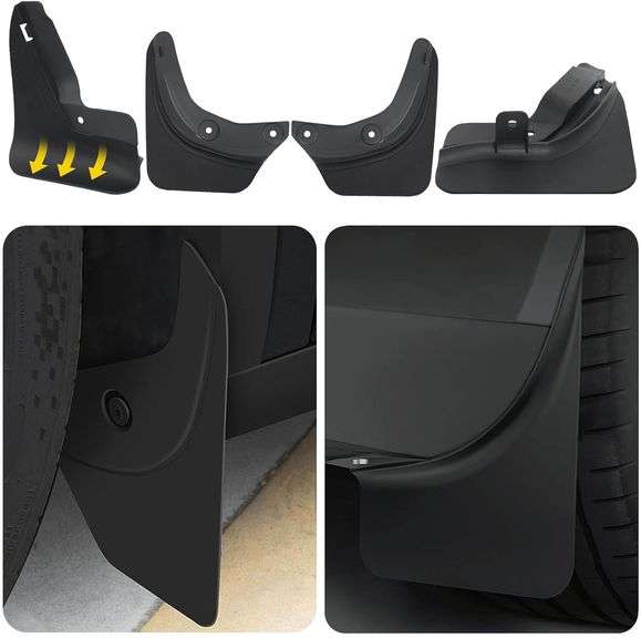 Tesla Model 3 Mud Flaps for Model 3 2023 2022 2021 2020, Upgraded ...