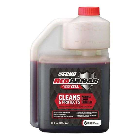 (2) Red Armor 16 oz. 2-Stroke Cycle Engine Oil - Matthews Auctioneers