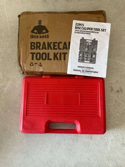 Jack Boss Brake Caliper Tool Kit - Matthews Auctioneers