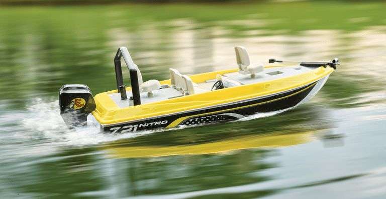 Bass Pro Shops Nitro Remote Control Fishing Boat - Matthews Auctioneers