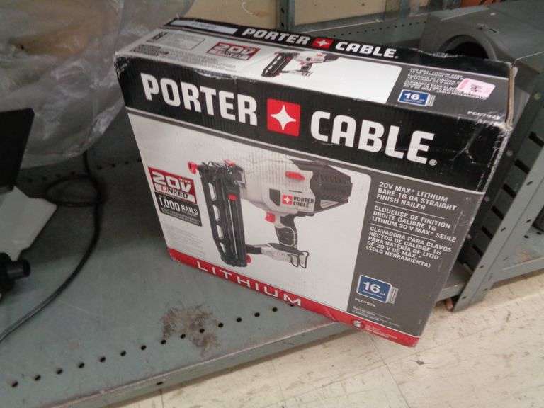 1 EACH-PORTER CABLE NAIL GUN - Matthews Auctioneers