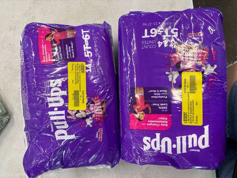 Pull-ups Minnie Mouse 5t-6t - Matthews Auctioneers