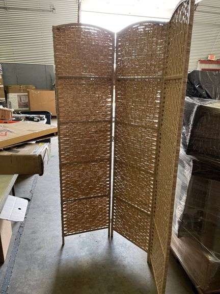 Homcom Wooden 3-Section Room Divider - Matthews Auctioneers