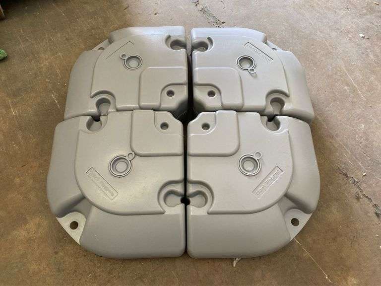 Giant Plastic Flagpole Water Fillable Base - Matthews Auctioneers