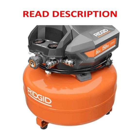 6 Gal. Portable Electric Pancake Air Compressor - Matthews Auctioneers