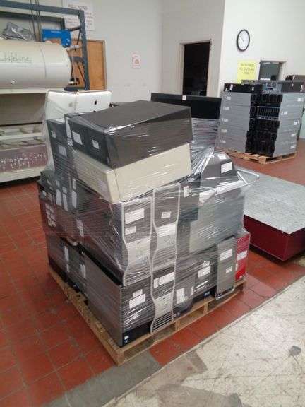 1 EACH-PALLET OF COMPUTERS HD REMOVED - Matthews Auctioneers
