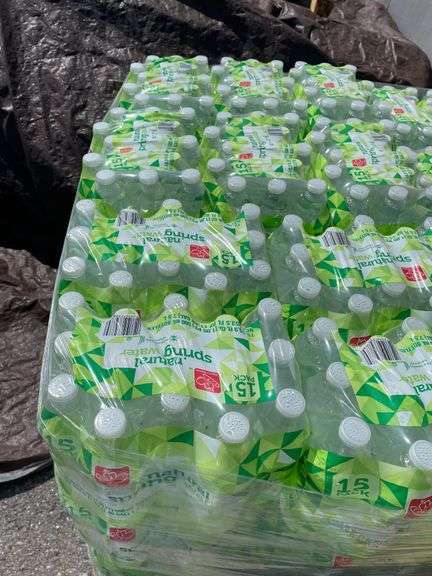 (10 Cases) Harris Teeter Natural Spring Water - Matthews Auctioneers