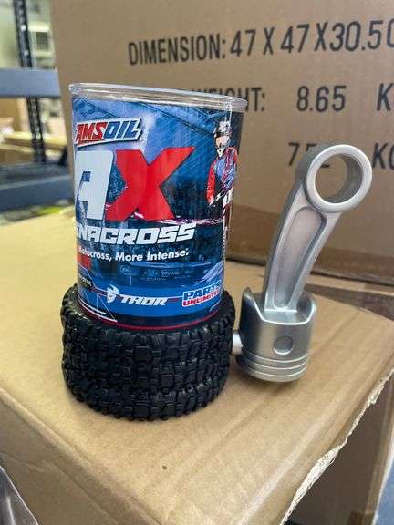 (Case) Amsoil Mug With Tire - Matthews Auctioneers