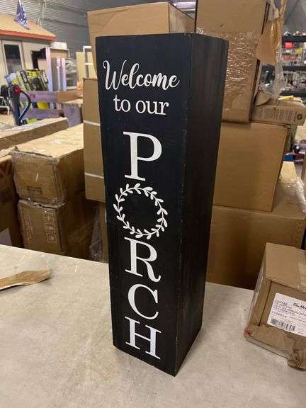 Porch Sign - Matthews Auctioneers