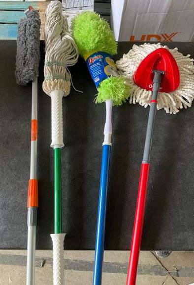 Assorted Mops/Dusters - Matthews Auctioneers