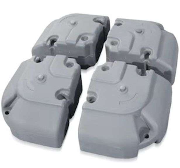 Giant Plastic Flagpole Water Fillable Base - Matthews Auctioneers