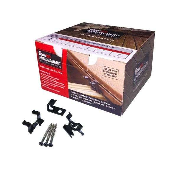 ArmorGuard Hidden Deck Fastener Kit - Matthews Auctioneers