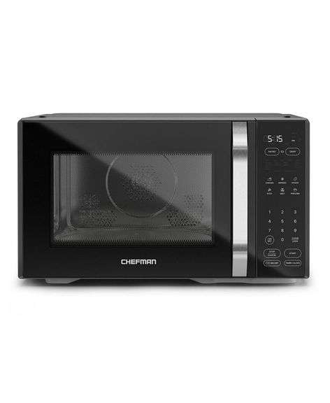Chefman 1.1 Cubic Feet Microwave Plus Micro Crisp - Black - Matthews ...