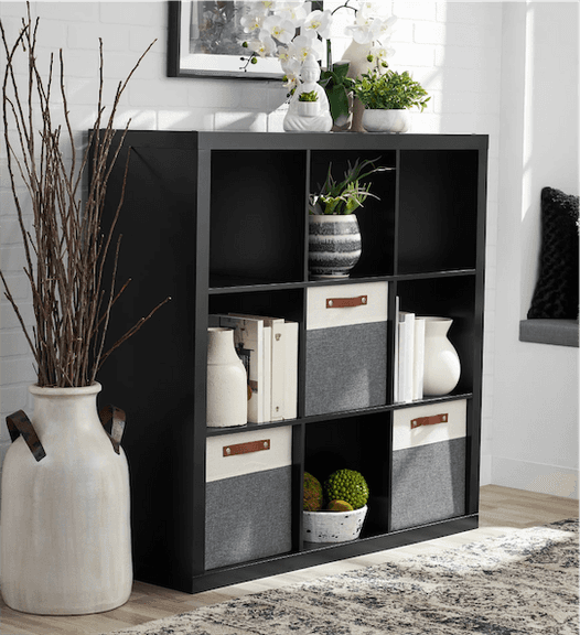 Mainstays 9-Cube Storage Organizer, White - Matthews Auctioneers