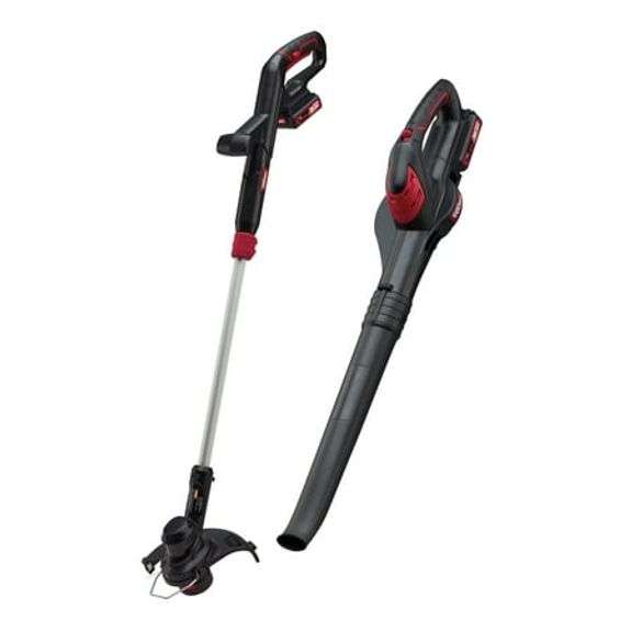 Hyper Tough 20V Max Cordless Combo Kit, 10-inch String Trimmer & 130 ...