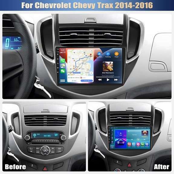 2+64G Android 13 Car Stereo for Chevrolet Chevy Trax 2014-2016 with ...