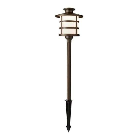 Outdoor Low Voltage Brass LED Path Light with Waterproof (1-Pack ...
